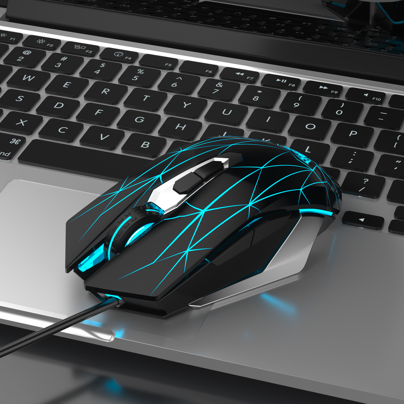 AULA T201 Wired Gaming Keyboard and Mouse Combo