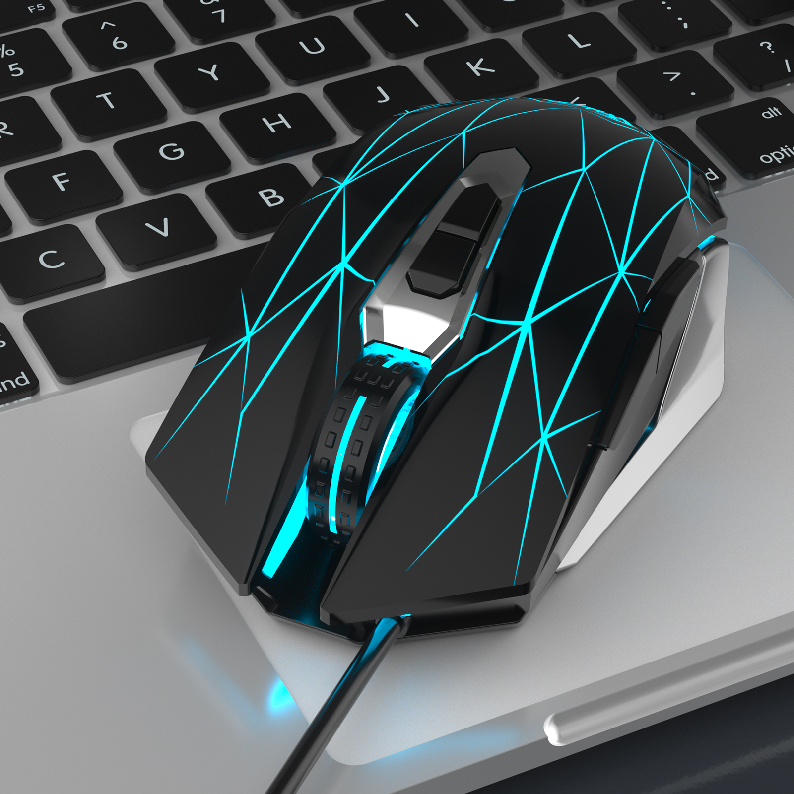 AULA T201 Wired Gaming Keyboard and Mouse Combo