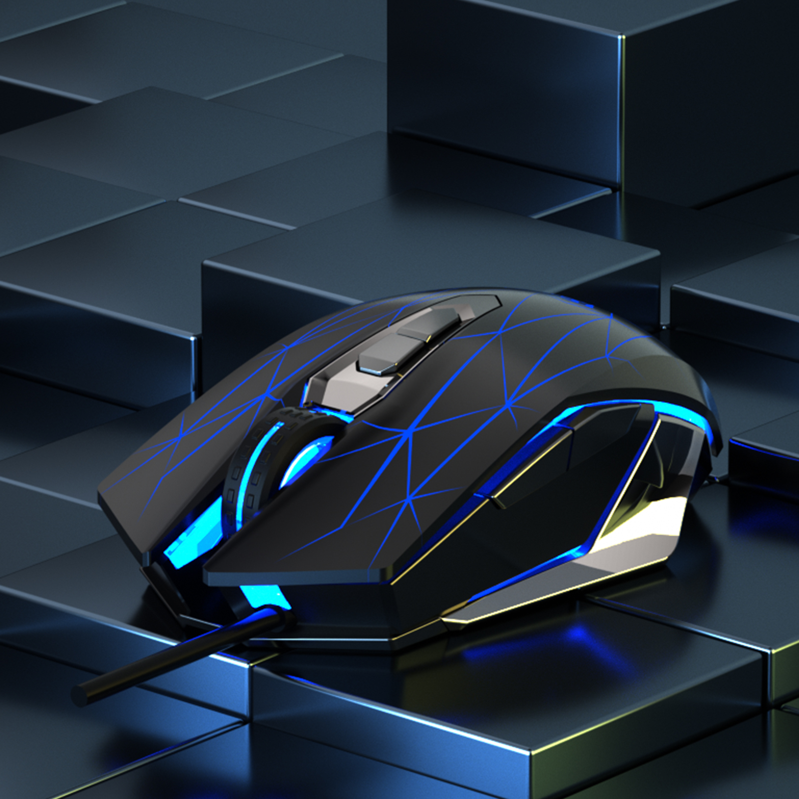 AULA T201 Wired Gaming Keyboard and Mouse Combo