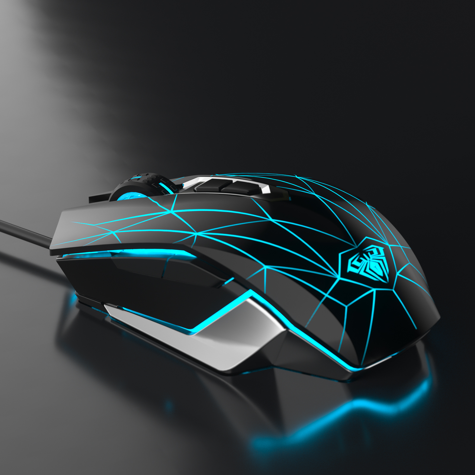 AULA T201 Wired Gaming Keyboard and Mouse Combo