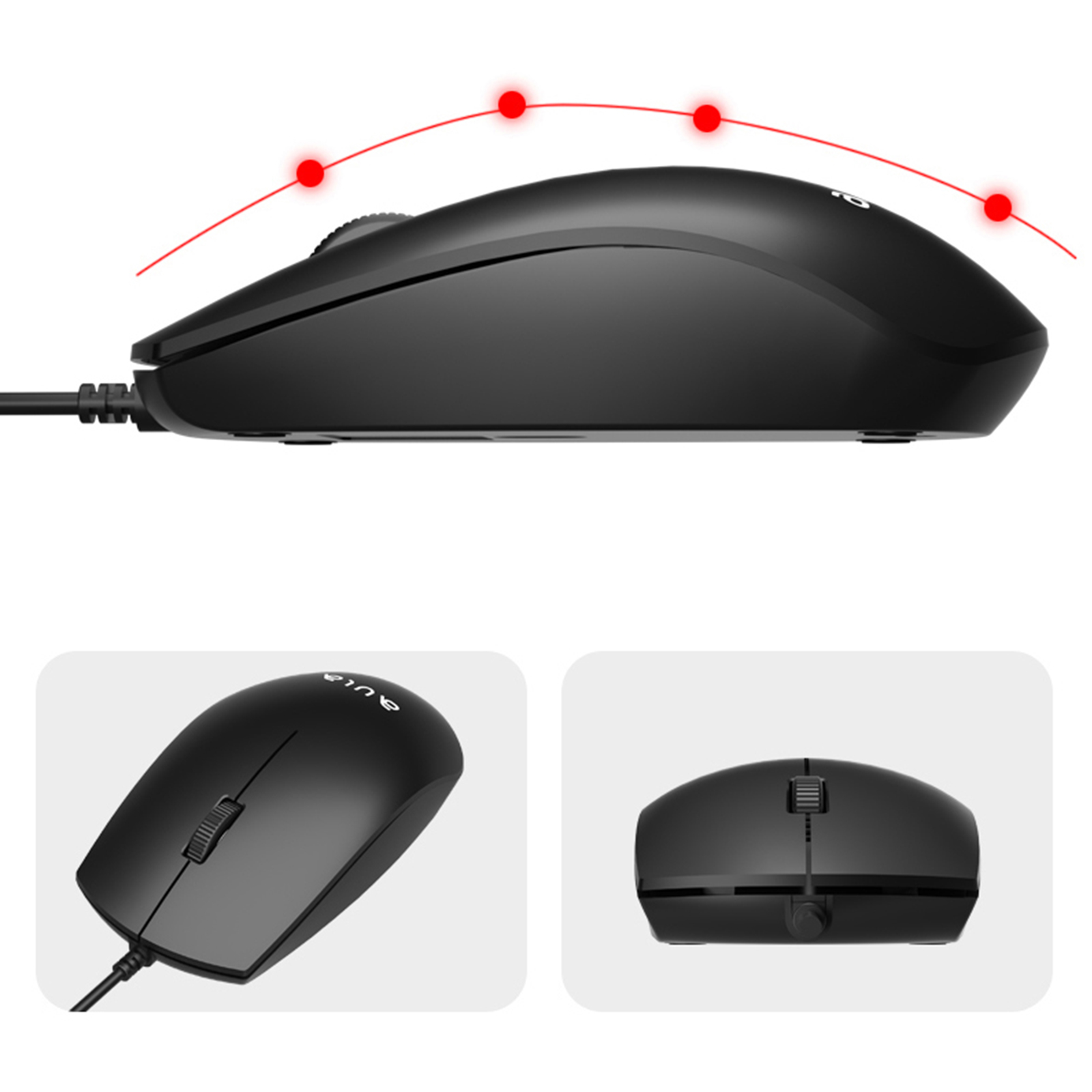 AULA AC101 Wired Keyboard and Mouse Combo – Improve work efficiency and ...