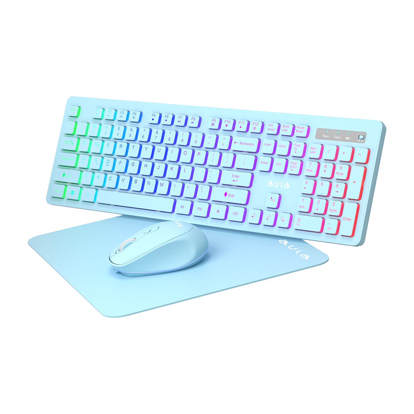 AULA AC208 3-in-1 Combo: Keyboard, Mouse, Mouse Pad