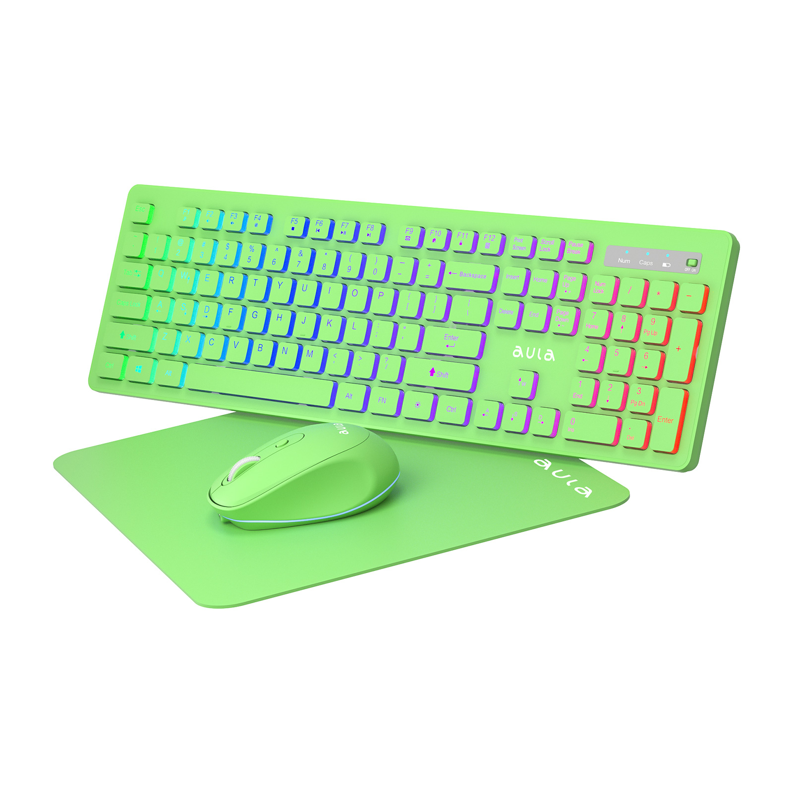 AULA AC208 3-in-1 Combo: Keyboard, Mouse, Mouse Pad