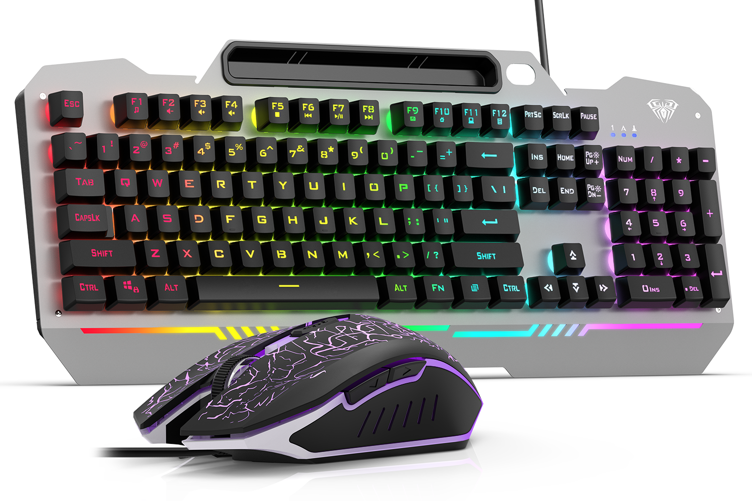 Seamless Performance: AULA T102 Wired Keyboard & Mouse Combo for Effortless Computing